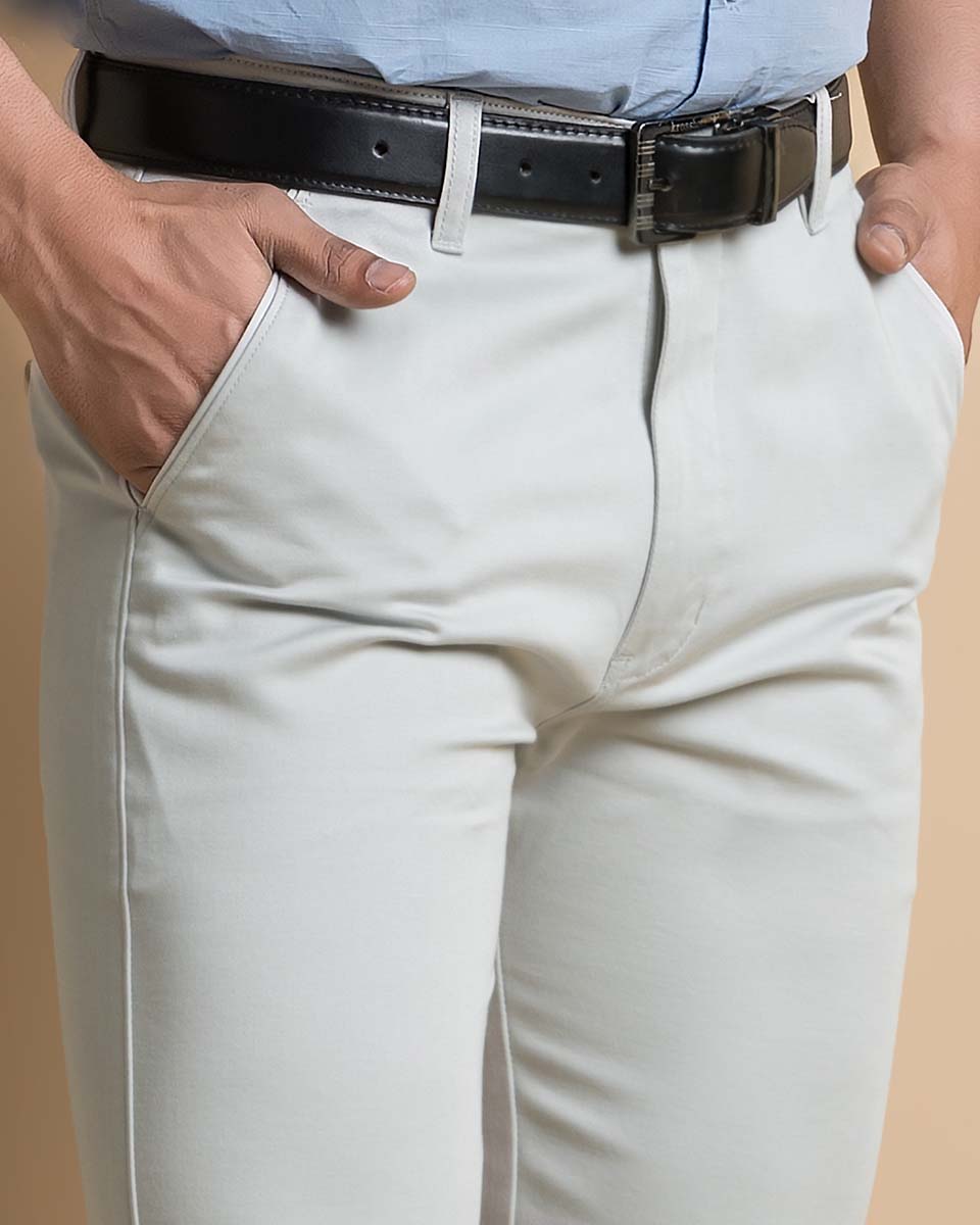 Cotton Trousers / Chinos - Sky Blue